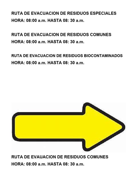 Flechas Pa Residuos Pdf