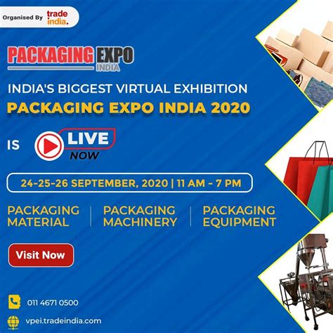 Deepak Joshi On Linkedin Happy To Announce That Indias First Virtual Tradeshow Packaging Expo