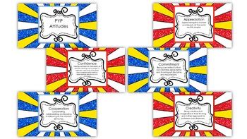 IB PYP Attitudes By The Arty Lambe TPT