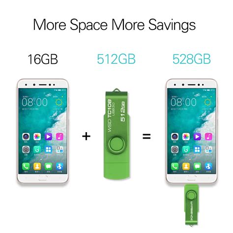 New WANSENDA USB 3 0 TYPE C USB Flash Drive OTG Pen Drive 512GB 256GB 128GB 64GB 32GB 16GB USB