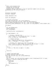 Array Traverse Cpp File Array Traverse Cpp Created By Chentuo Hu Creation Date 7 6 2018