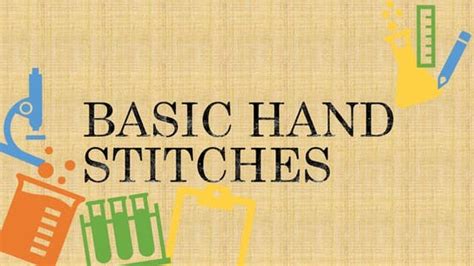 Basic Hand Stitches Pptx