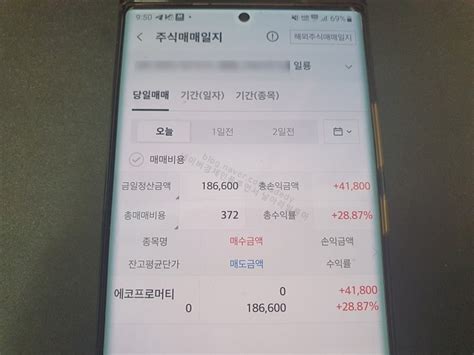 에코프로머티리얼즈 매도 후기 수익 축하드립니다 네이버 블로그