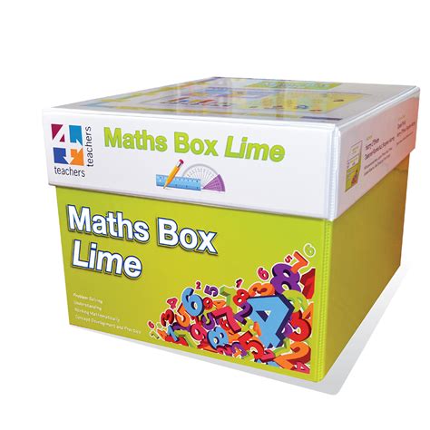 Maths Box Lime Year 1 2 3 Lj Harper