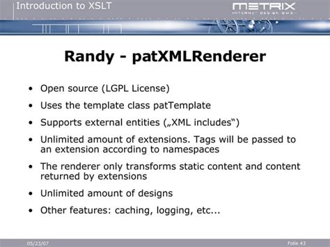 Inroduction To Xslt With Php4 Ppt