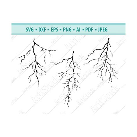 Lightning Svg Lightning Bolt Svg Storm Svg Thunder Svg C Inspire
