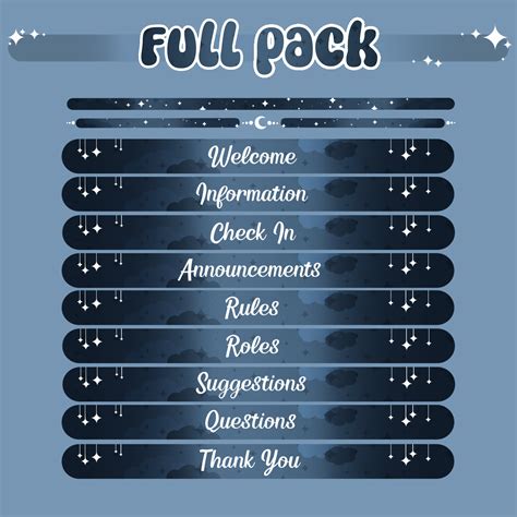 Discord Headers And Dividers Starry Night Theme Cute And Aesthetic Instant Download Etsy Discord Headers And Dividers Starry Night Theme Cute And Aesthetic Instant Download Etsy