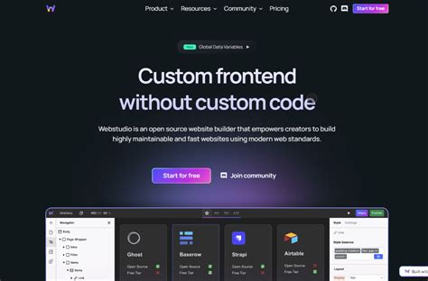 best no code website builder tools curated by bwdt
