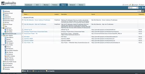 Palo Alto Firewall External Dynamic Lists Ooi Ventures