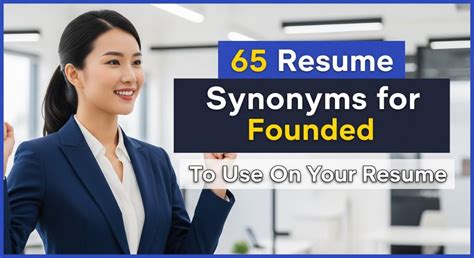 65 Resume Synonyms For Founded To Use On Your Resume Resumekraft