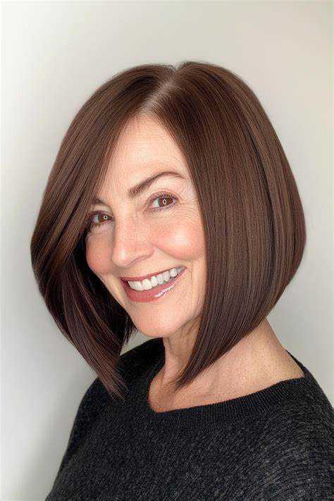 24 Stunning Inverted Bob Haircuts For Older Women 2025 Creativebooster
