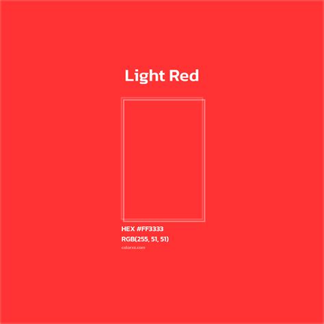 About Light Red Color Codes Similar Colors And Paints