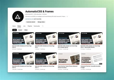 Automatic Css ACSS Vs Core Framework CF Full Comparison