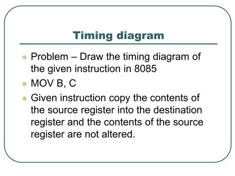 timing diagram of 8085 pptx programming languages computing