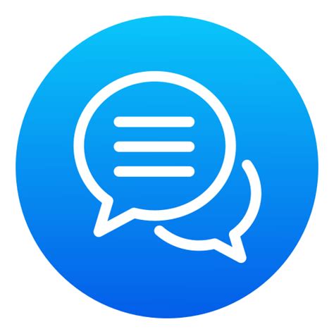 Chatting Generic Flat Gradient Icon