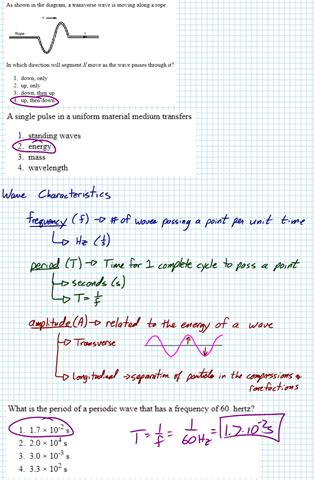 Introduction To Waves Regents Physics