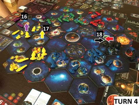 Set Space Ship Fleet Twilight Imperium 4th Edition Board Game