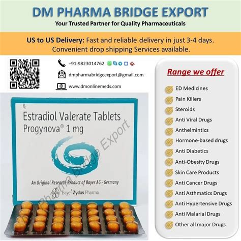 Progynova 1mg Tablets At ₹ 380stripe Estradiol Tablets In Nagpur