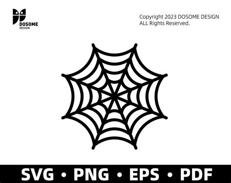 Large Spiderweb Svg Files Spider Web Cut Files Halloween Svg Vector