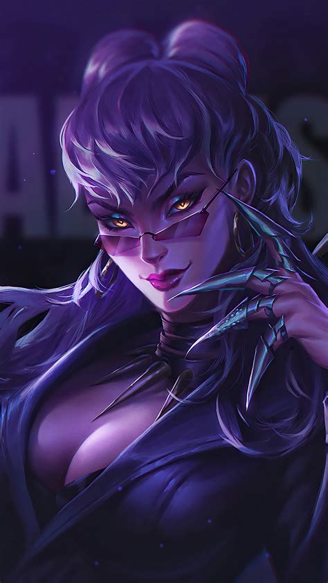Kda Evelynn The Baddest Lol Art League Of Legends Game K Pc HD Wallpaper Rare Gallery