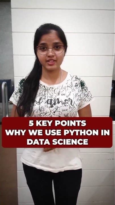 Why We Use Python In Data Science Python Datascience Pythonprogramming Pythonlearning Youtube