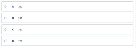 Solved Fill In The Missing Value For A From The Table Below