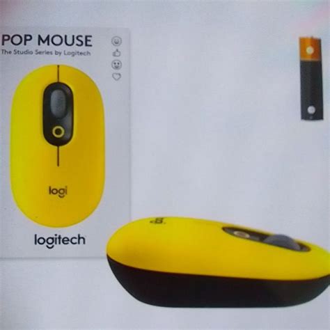 Jual Logitech Pop Mouse Wireless Mouse With Customizable Emoji Shopee Indonesia