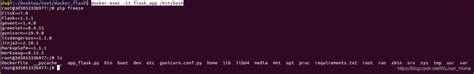 完整python使用docker打包部署flask项目（flask gunicorn gevent） python打dock file