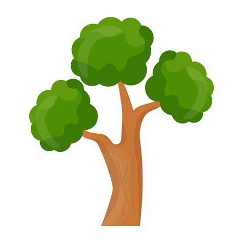 Flat Tree Icon Vector Art At Vecteezy