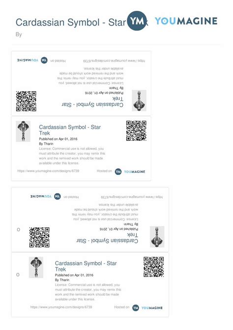 Pdf Cardassian Symbol Star Trek Youmagine · Cardassian Symbol Star Trek Published On