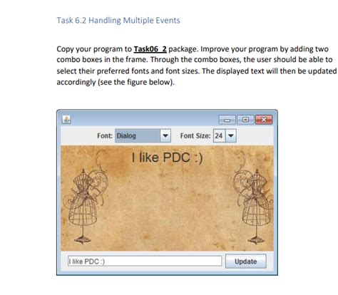 Solved Tutorial Task Simple GUI Development In This Chegg