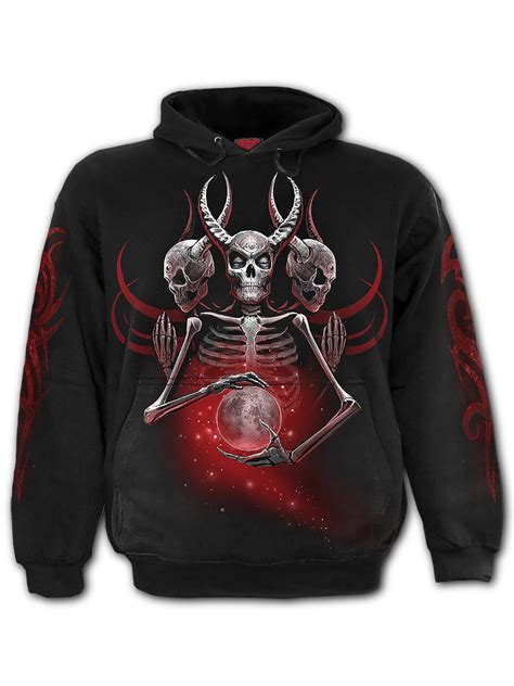 Sweat Capuche Dark Wear Spiral Third Eye Awakening