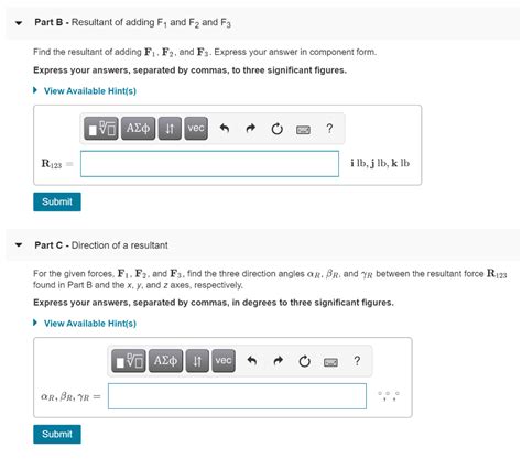 solved part a resultant of adding f1 and f3 learning goal