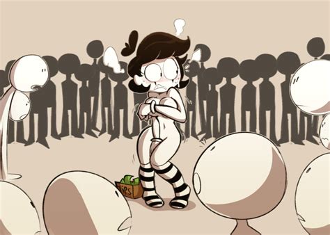 Rule 34 Alfred0sauce Breasts Covering Embarrassed Embarrassed Nude
