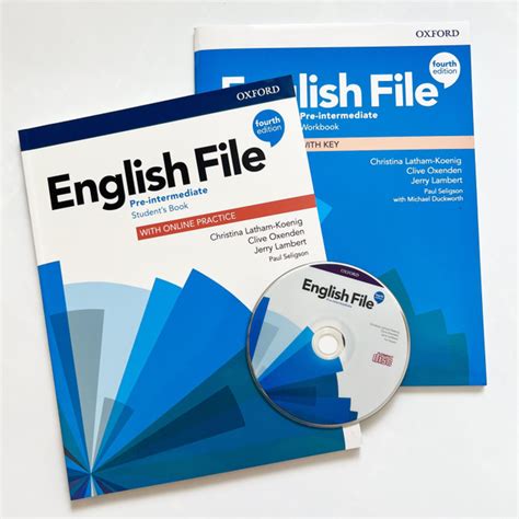 English File Pre Intermediate 4th EditionПОЛНЫЙ КОМПЛЕКТ Учебник