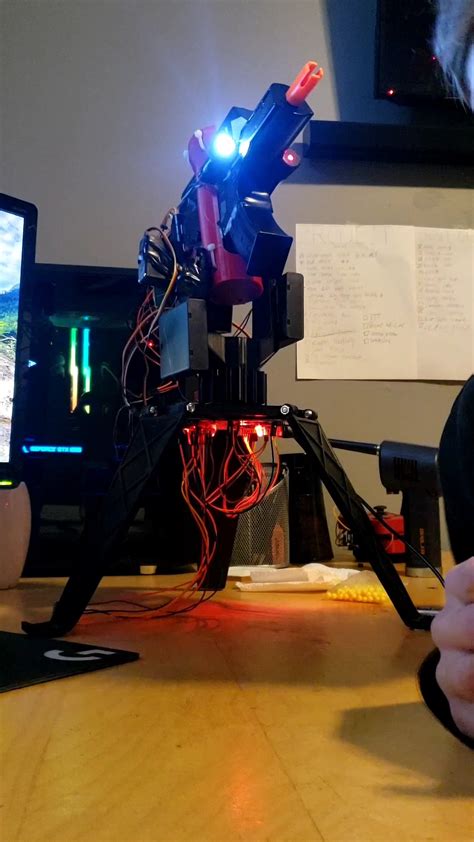 I Made An Rc Airsoft Turret More Info In Comments Rarduino