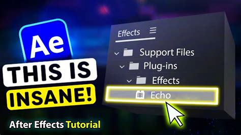Create Repeating Echo Text Animations After Effects Tutorial YouTube