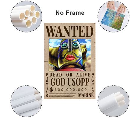 Usopp Wanted Poster Card