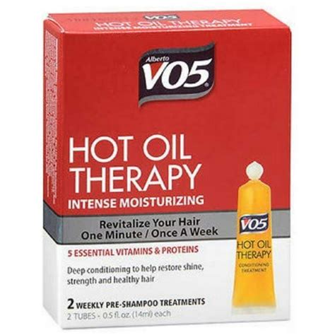 Vo5 Hot Oil Therapy Moisturizing Treatment 2 Ea Pack Of 6
