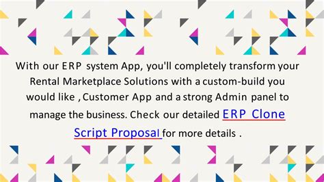 PPT Ready ERP Clone System Readymade Clone Script PowerPoint Presentation ID