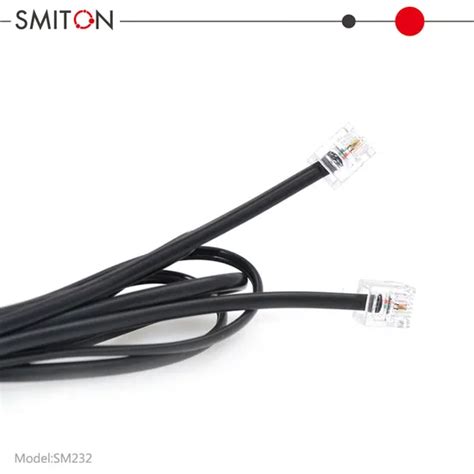 Rj11 Telephone Patch Cord 1m Rj11 6p2c Telephone Cable 6p2c Telephone