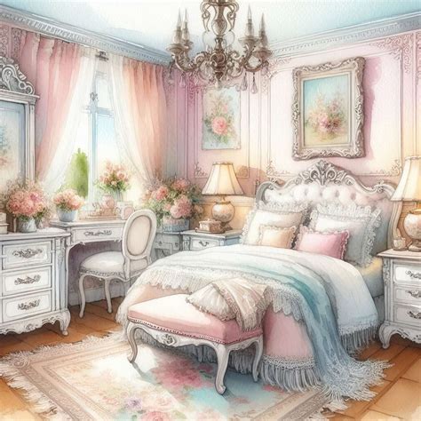 Dormitorio Shabby Chic Rompecabezas En Línea