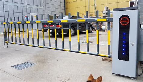 00 A5 휀스형차단기차량차단기주차차단기 고급형최대 45미터용 Gt D107 2lm Silver Face차량통제인력통제 겸용 마노기술주 취급폼목 소개