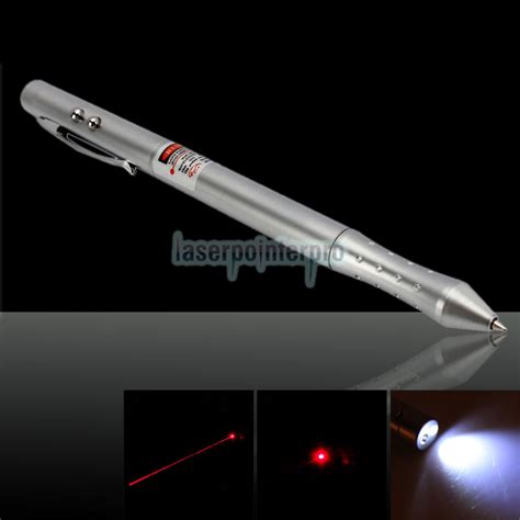 4 In 1 5mw 650nm Red Laser Pointer Pen Red Lasers Led Flashlight