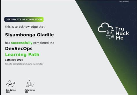 siyambonga gladile on linkedin devsecops cybersecurity