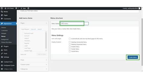 How To Set Up Menus In WordPress GeeksforGeeks