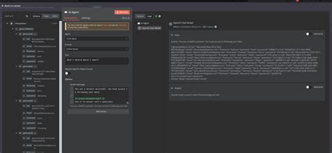 Using Curly Braces In An Ai Agent Node Fails Questions N N Community