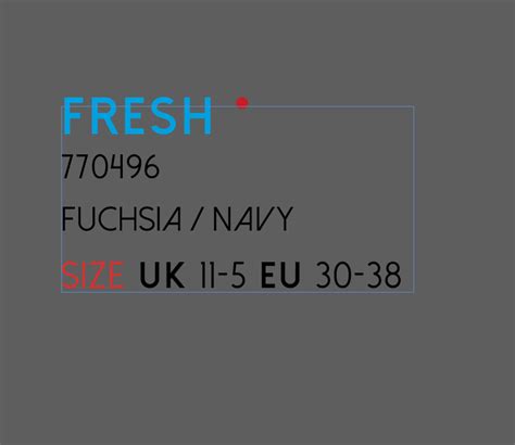 Adobe Indesign Text On Different Lines With Different Styles Colours Leading And Baseline