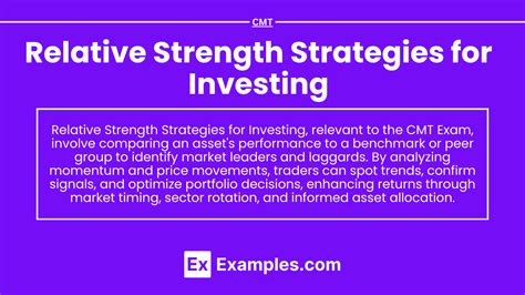 Relative Strength Strategies For Investing Notes And Practice Questions