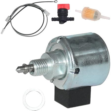 Amazon.com: Partman 846639 Fuel Shut-Off Solenoid Fit For Briggs & Stratton Lawn Garden ...